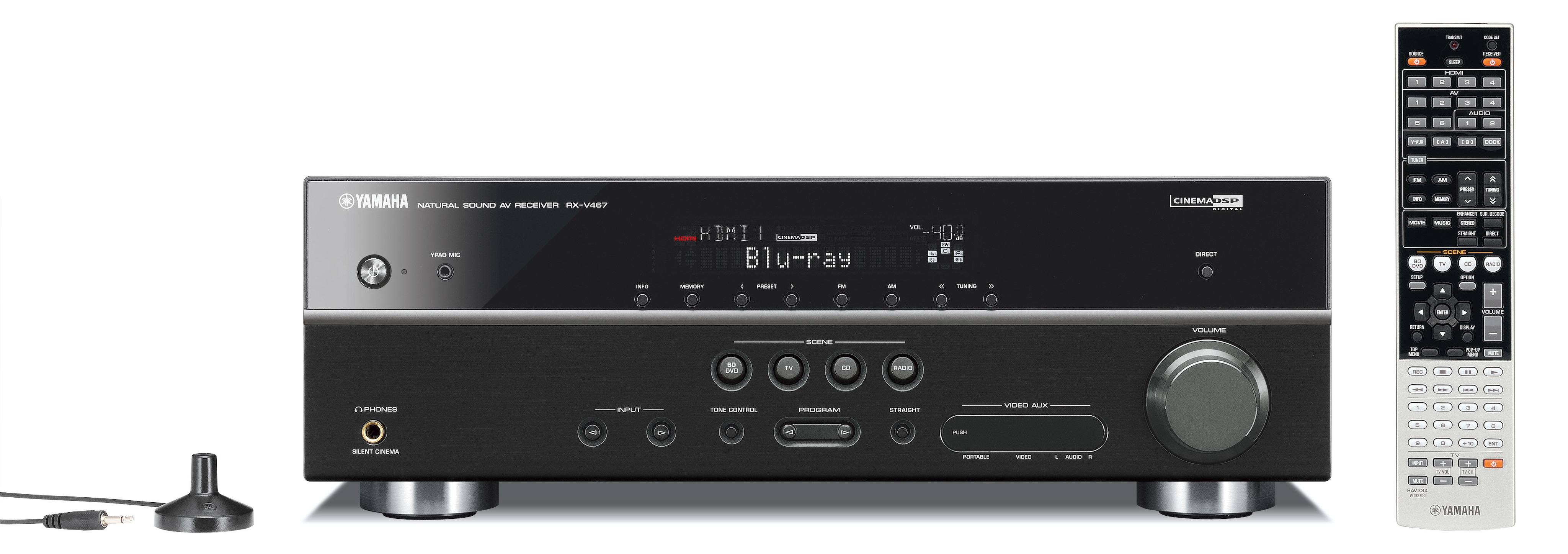RX-V467 - Specs - AV Receivers - Products - Home Audio - Audio - Yamaha ...