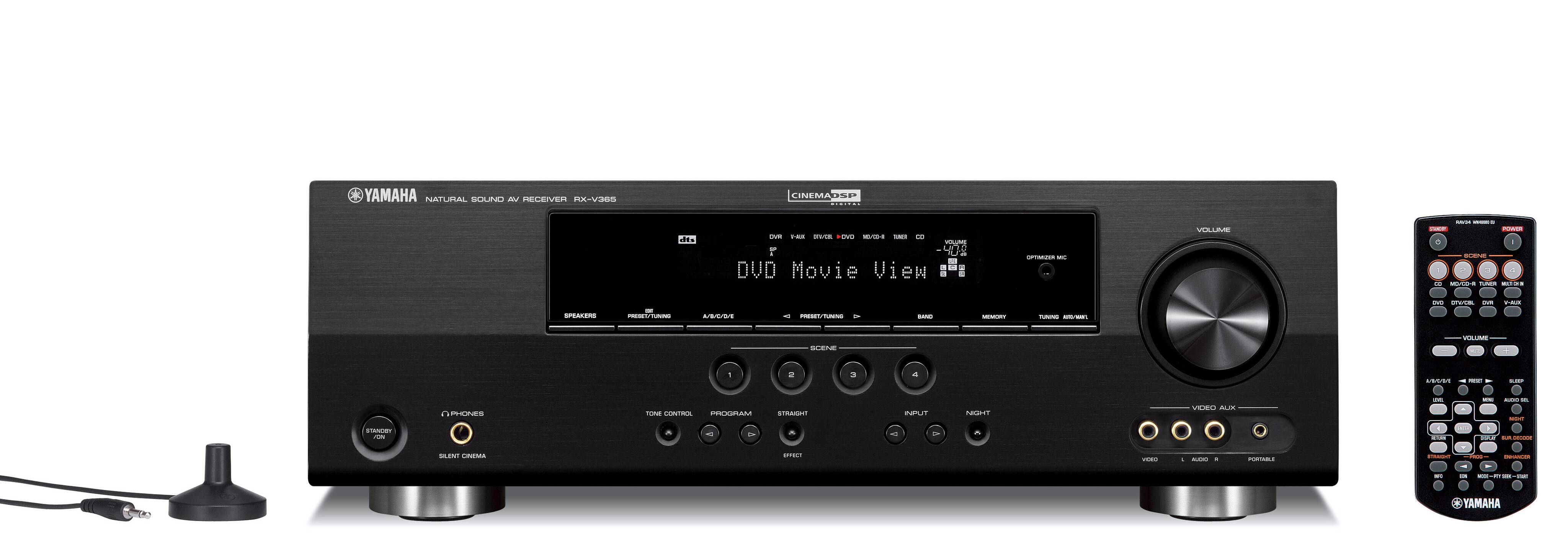 RX-V365 - Specs - AV Receivers - Products - Home Audio - Audio - Yamaha ...