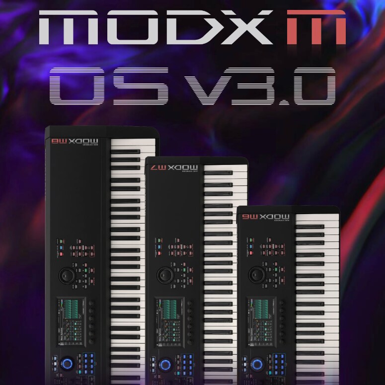 MODX M | New Operating System - Yamaha - Other European Countries & Regions