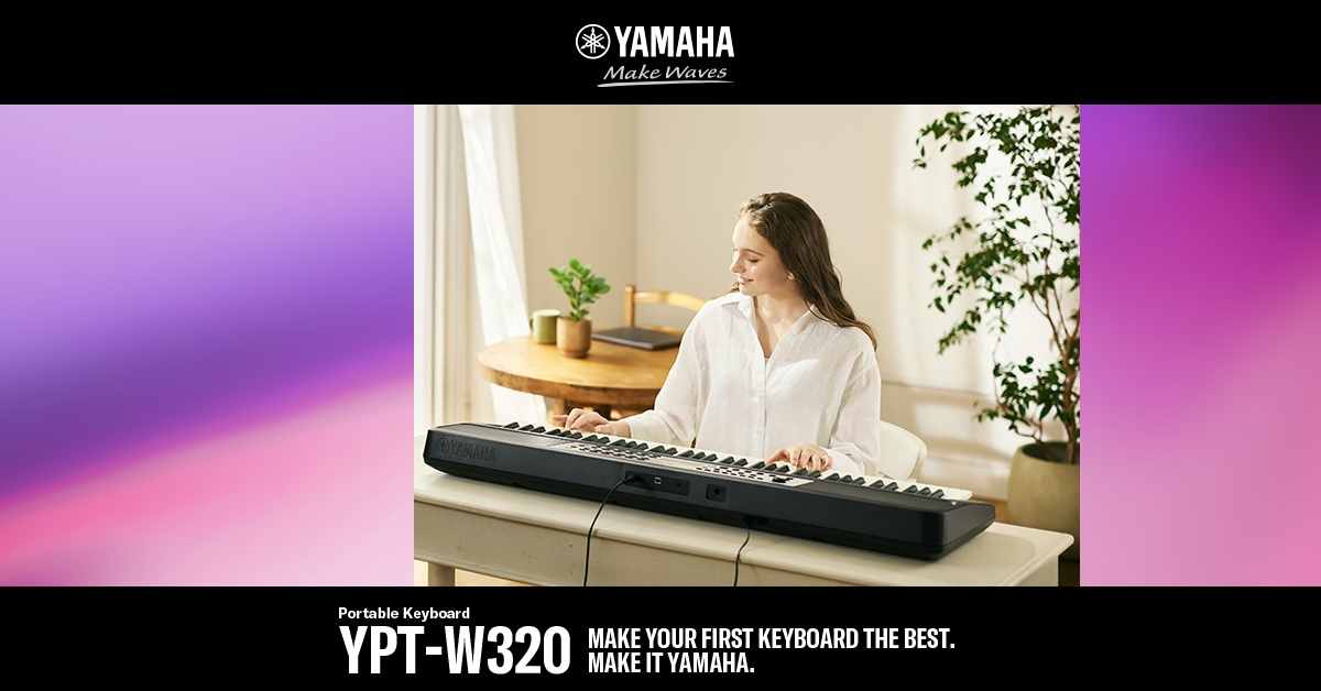 YPT-W320 - Specs - Portable Keyboards - Products - Keyboard Instruments ...