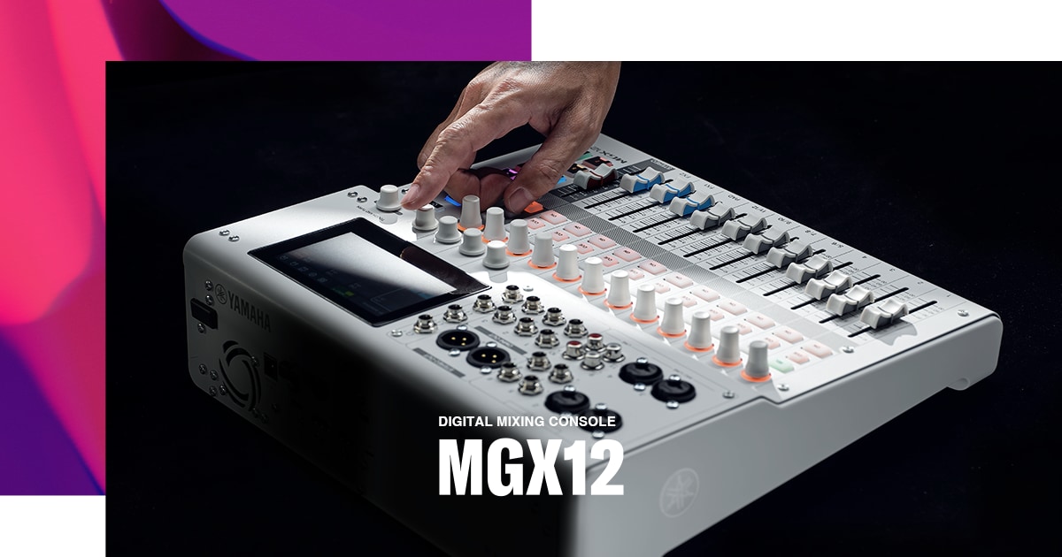 MGX12 - Specs - MGX Series - Mixers - Products - Portable PA - Audio ...
