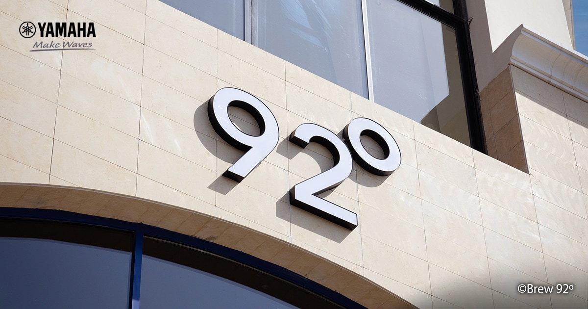 Vibrant Cafe Ambience - Blending Great Sound At Brew92º - Yamaha ...