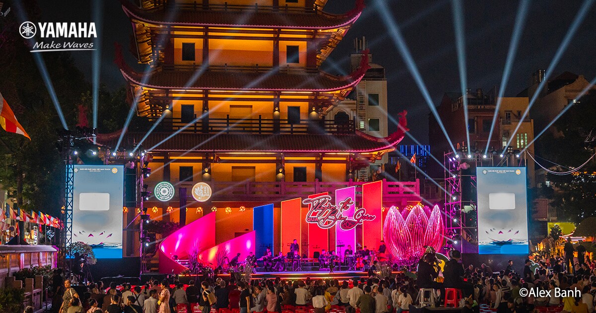 Music of Peace - Yamaha and NEXO Help Vietnam’s Buddhists Celebrate ...